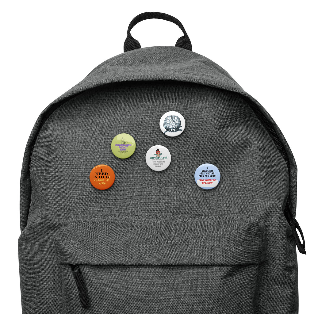 Set of pin buttons – Prosper Yarn